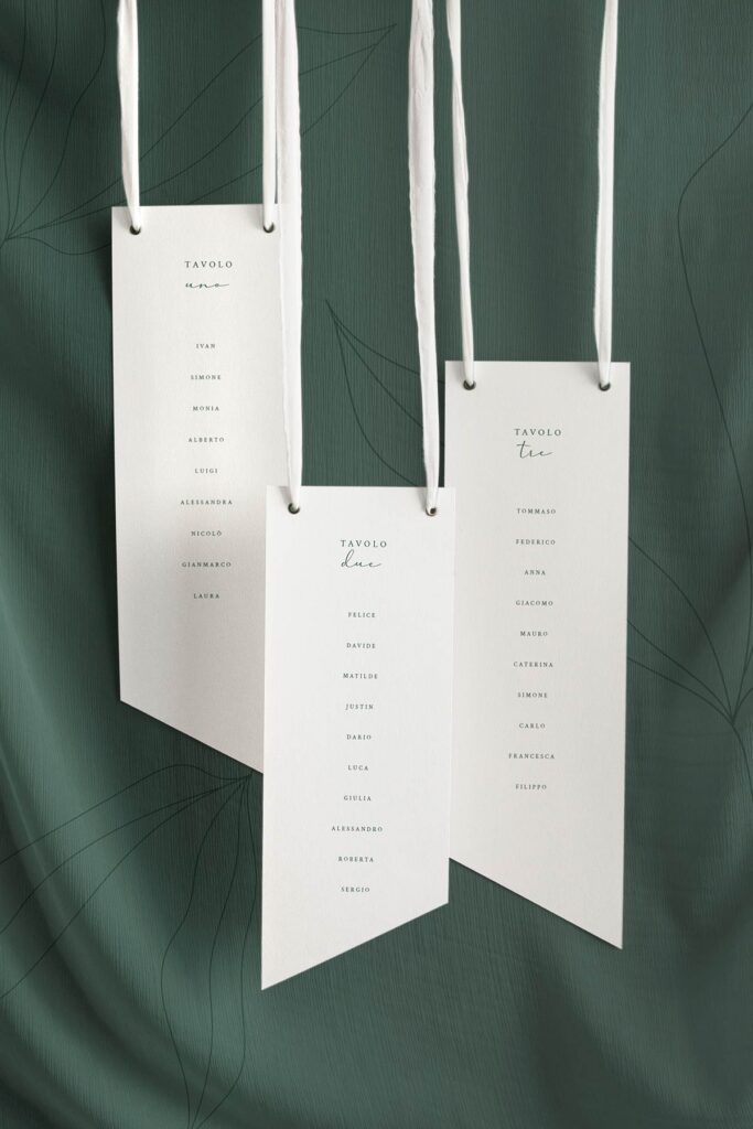 Tableau Matrimonio Layered Wildflower Botanico » PopTheQuestion.it